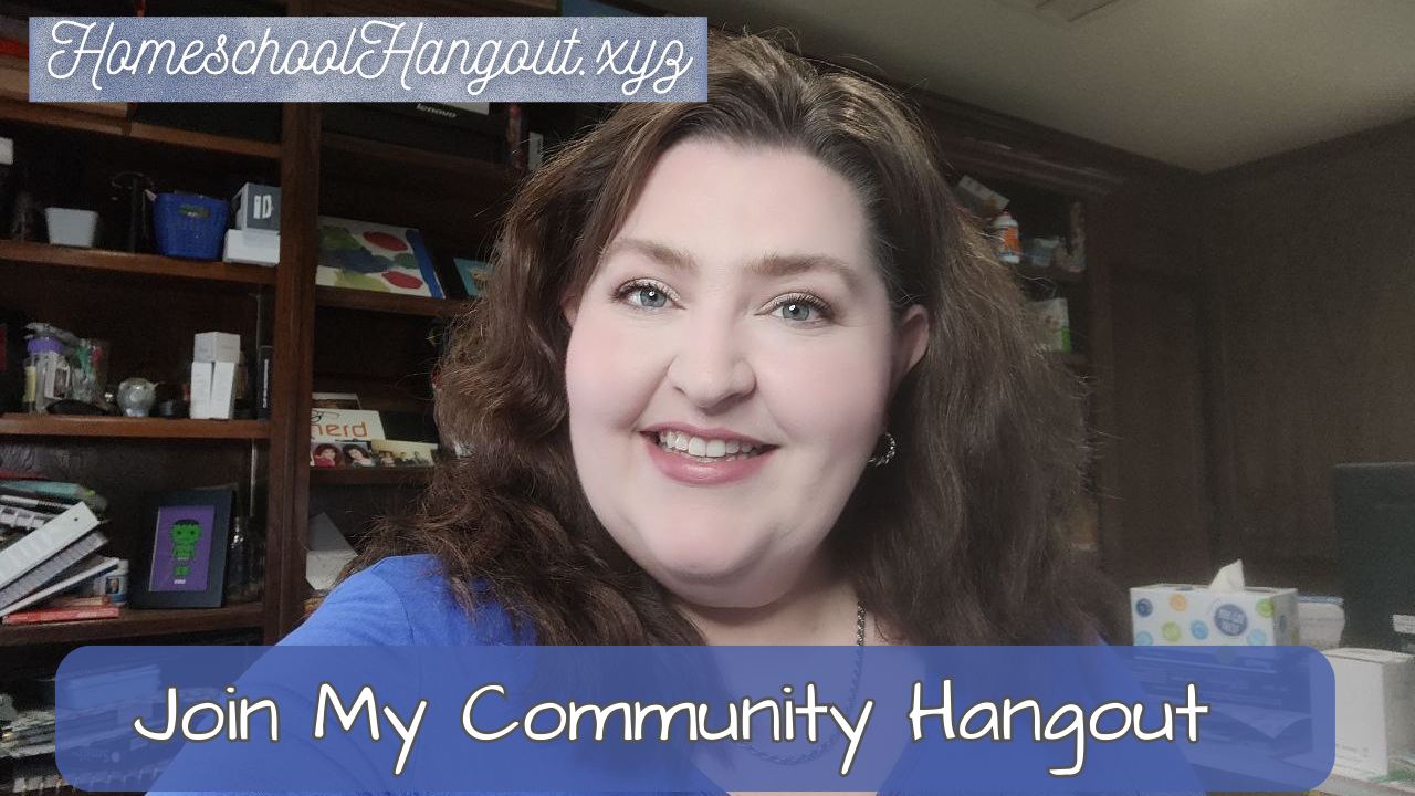 Join My Community Hangout! - Homeschool Hangout